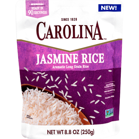 Jasmine White Rice Ready to Heat | Carolina® Rice