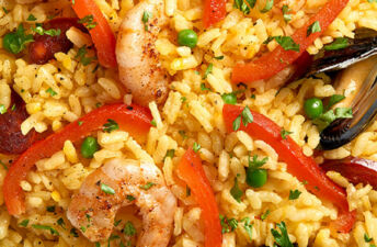 Authentic Spanish Paella with Mixed Seafood | Carolina® Rice