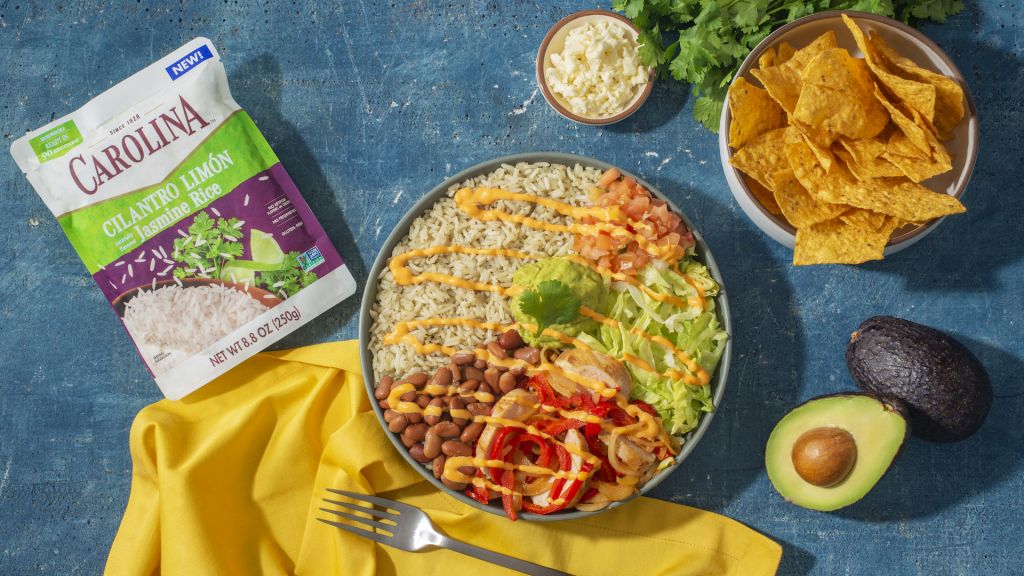 Lime and Cilantro Rice Taco Bowl | Carolina® Rice