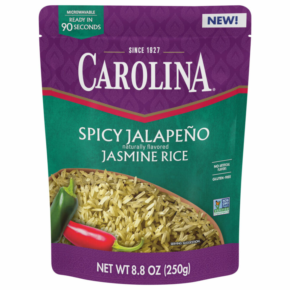 Ready to Heat Spicy Jalapeño Jasmine Rice | Carolina®